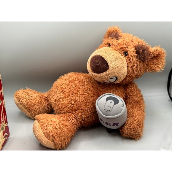 Gund | Toys | Gund Underground Suds Beer Drinking Teddy Bear W Sound ...